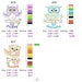 Days of the Week Owls Machine Embroidery Designs Pack Instant - Etsy