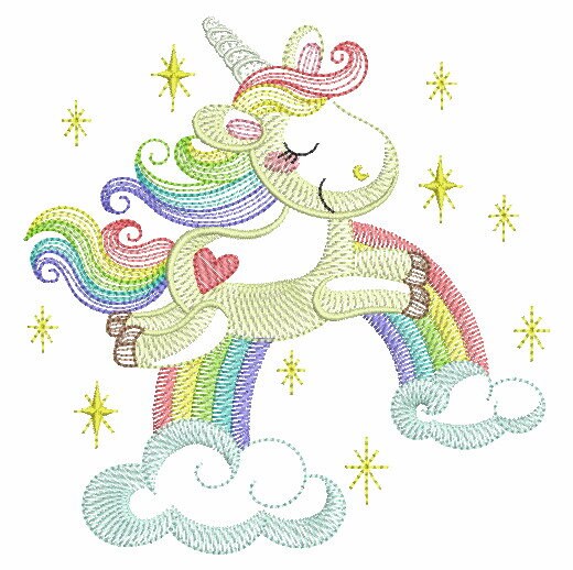 Unicorn Machine Embroidery Designs Pack Instant Download 5x5 - Etsy