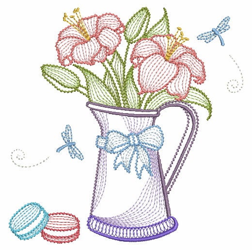 Spring Has Sprung Embroidery Designs Instant Download 5x5 6x6 - Etsy