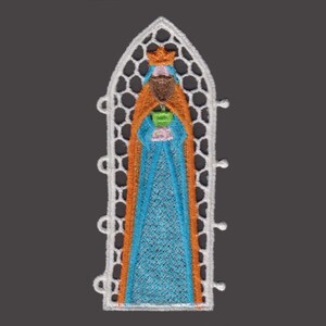 FSL Nativity Panel Screen - Free Standing Lace Machine Embroidery ...