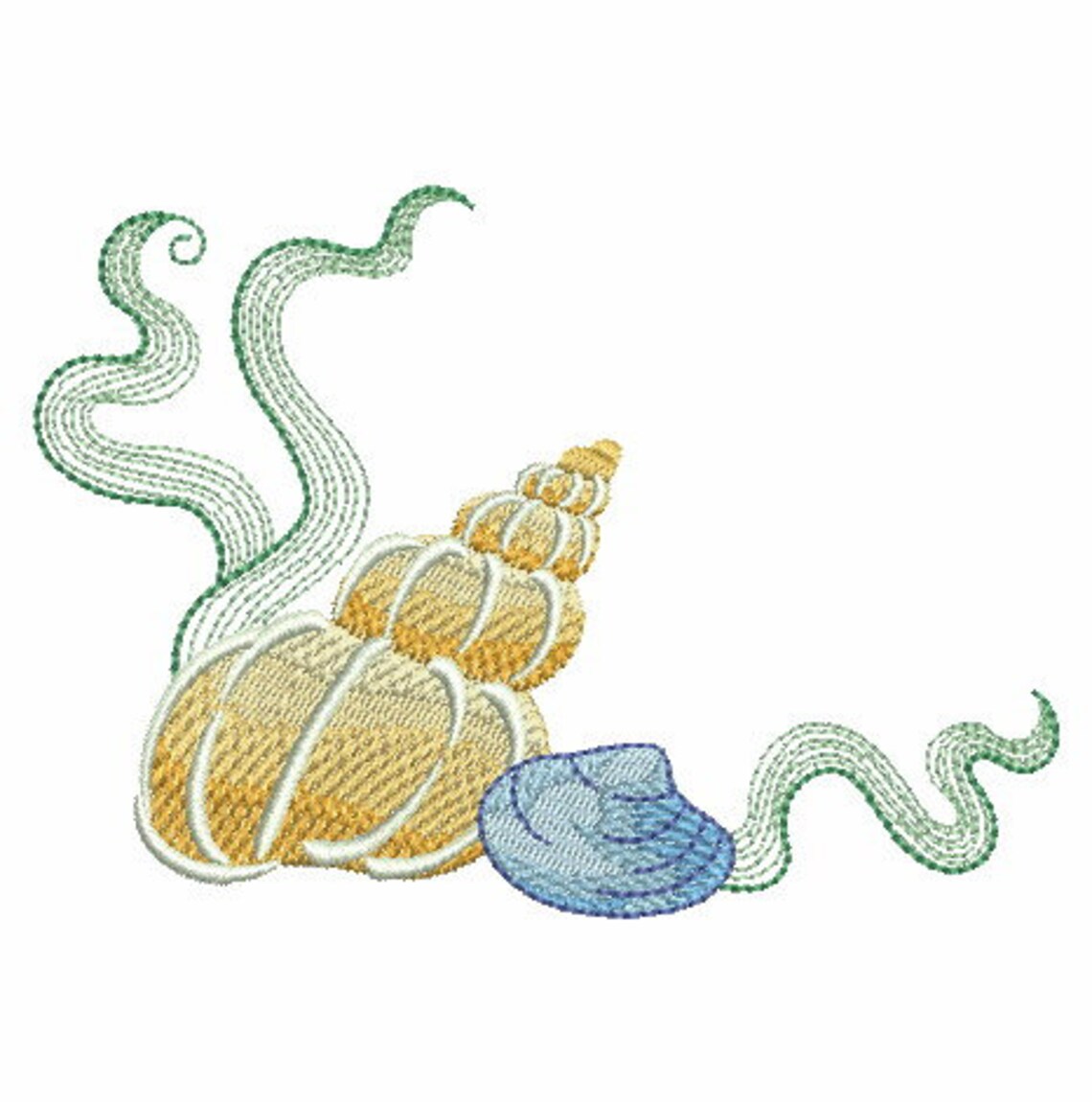 Seashells Machine Embroidery Designs Instant Download 4x4 5x5 6x6 Hoop ...