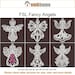 FSL Fancy Angels Free Standing Lace Machine Embroidery Designs Instant ...