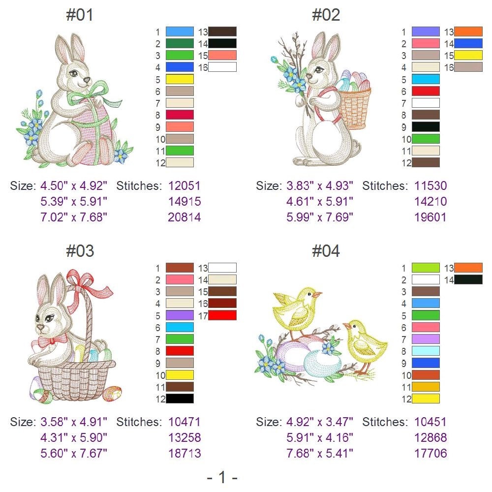 Easter Fun Machine Embroidery Designs Pack Instant Download - Etsy