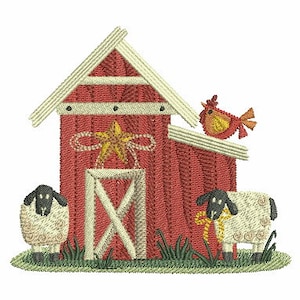 On the Farm Machine Embroidery Designs Instant Download 4x4 Hoop 10 ...