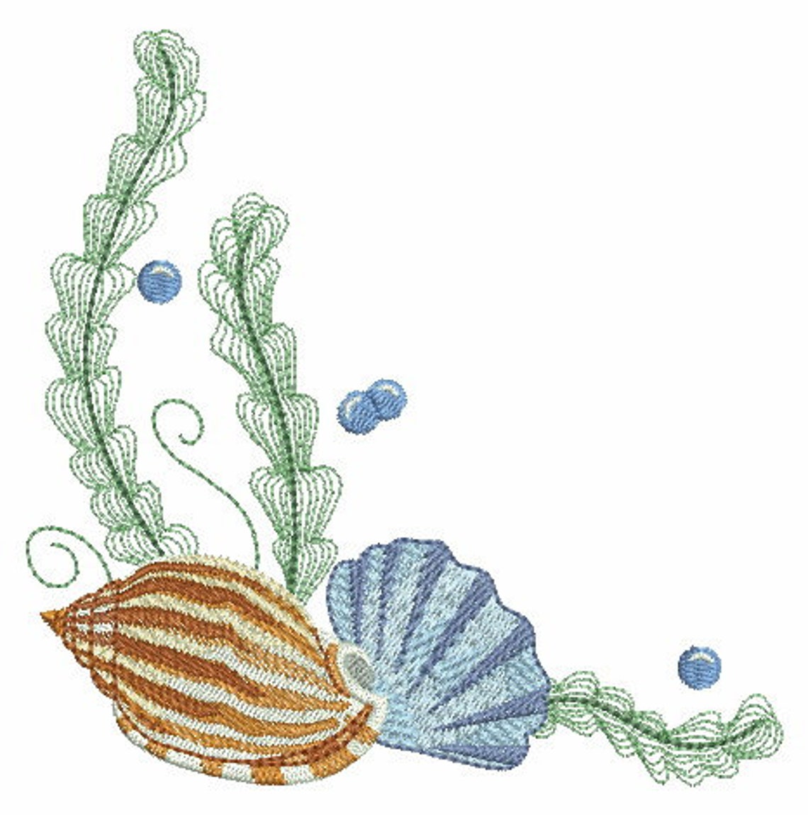 Seashells Machine Embroidery Designs Instant Download 4x4 5x5 - Etsy