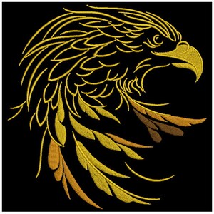 Eagle Machine Embroidery Designs Instant Download 6x6 7x7 8x8 Hoop 10 ...