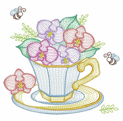 Spring Has Sprung Embroidery Designs Instant Download 5x5 6x6 - Etsy