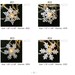 FSL Mini Snowflake Lights Free Standing Lace Christmas Ornament Machine ...