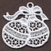 FSL Mini Christmas Ornament Free Standing Lace Machine Embroidery ...