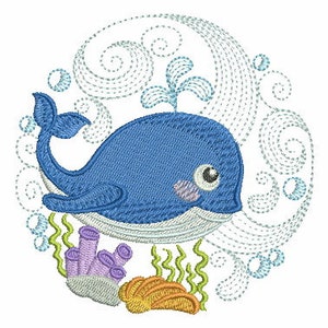 Under the Sea Machine Embroidery Designs Pack Instant Download 4x4 Hoop ...