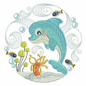 Under the Sea Machine Embroidery Designs Pack Instant Download 4x4 Hoop ...