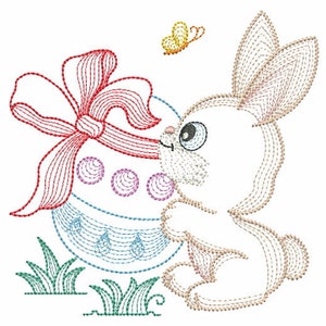Vintage Easter Machine Embroidery Designs Pack Instant Download 4x4 5x5 ...