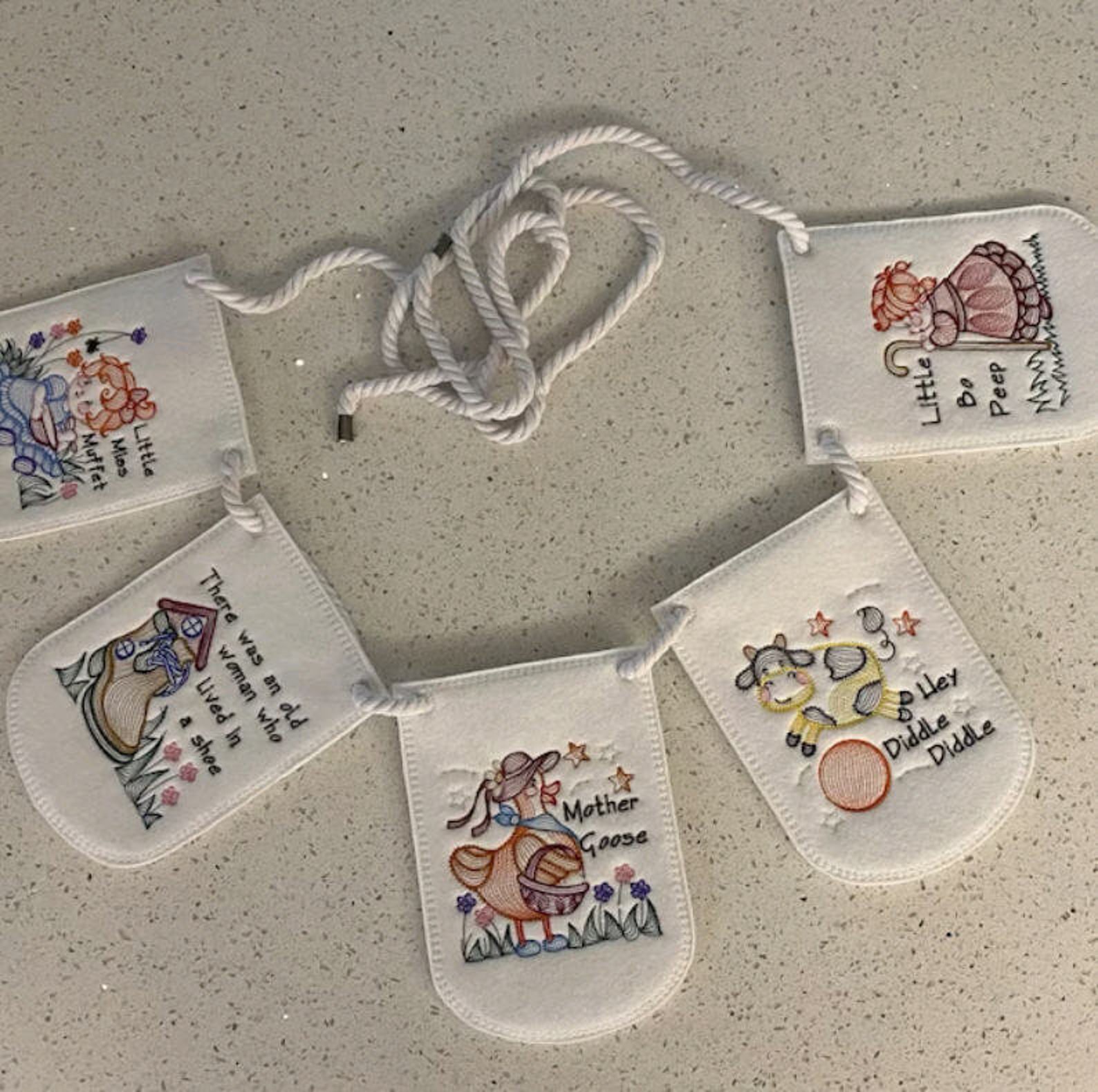Nursery Rhymes Machine Embroidery Designs Pack Instant Download 4x4 5x5 ...