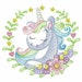 Unicorn Machine Embroidery Designs Pack Instant Download 5x5 6x6 8x8 ...