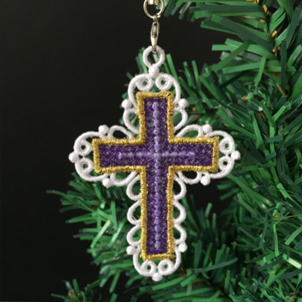 FSL Symbols of Faith Free Standing Lace Machine Embroidery - Etsy Australia