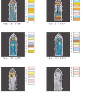 FSL Nativity Panel Screen Free Standing Lace Machine | Etsy