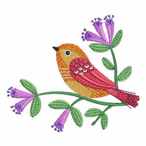Spring Birds Machine Embroidery Designs Pack Instant Download 4x4 5x5 ...