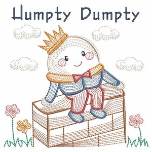 Nursery Rhymes Machine Embroidery Designs Pack Instant - Etsy