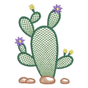 Cactus Machine Embroidery Designs Pack Instant Download 4x4 Hoop 10 ...