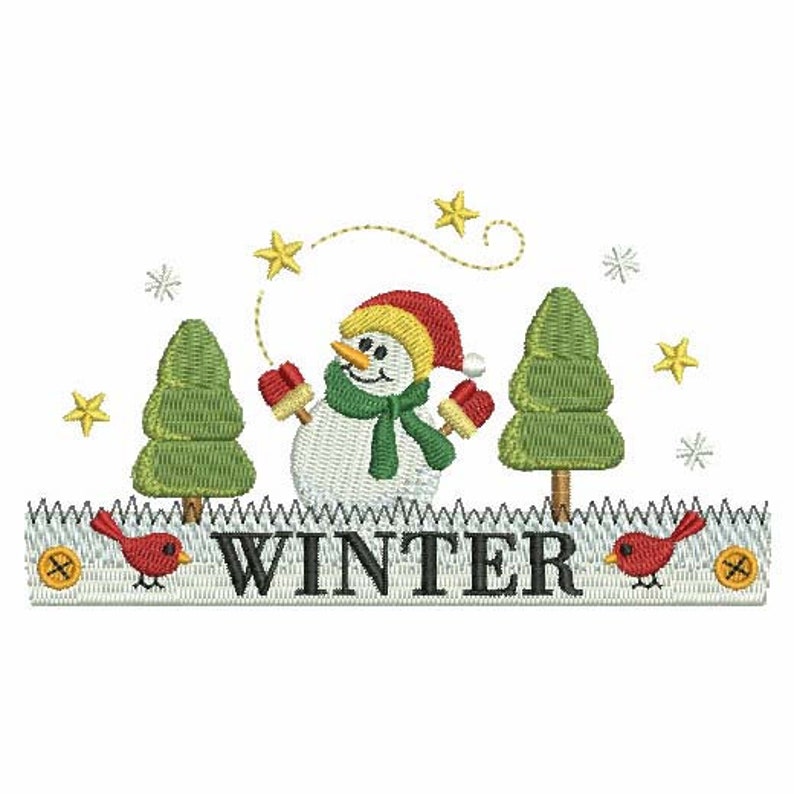 Four Seasons Machine Embroidery Designs Instant Download 4x4 5x5 Hoop 8 ...