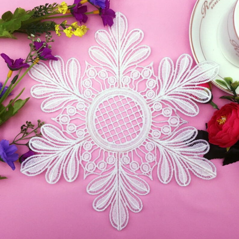 FSL Snowflake Doily Free Standing Lace Machine Embroidery Designs ...