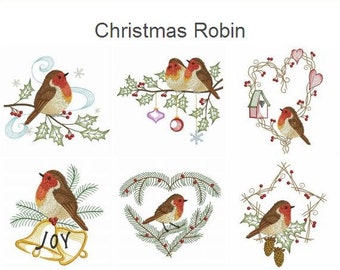 Robin Embroidery - Etsy