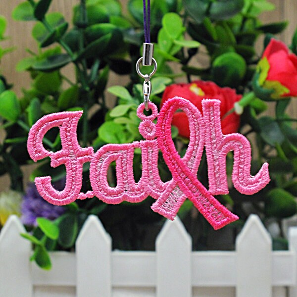 FSL Pink Ribbon Free Standing Lace Machine Embroidery Designs - Etsy