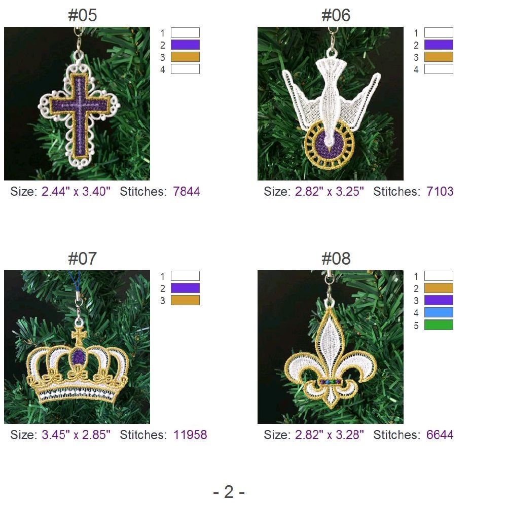 FSL Symbols of Faith Free Standing Lace Machine Embroidery - Etsy UK