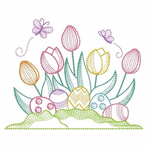 Vintage Easter Machine Embroidery Designs Pack Instant Download 4x4 5x5 ...