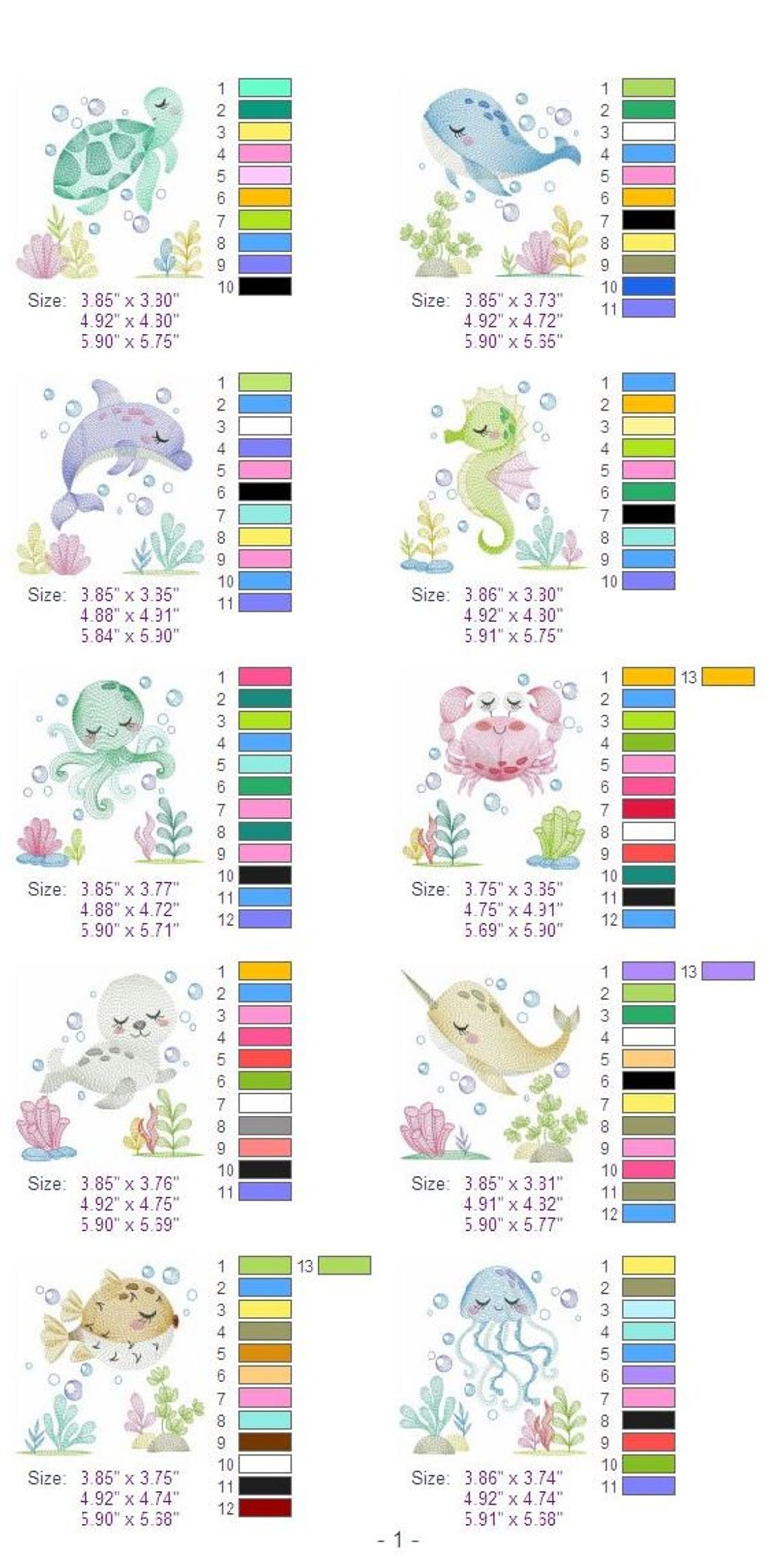 Tropical Friends Machine Embroidery Designs Pack Instant - Etsy