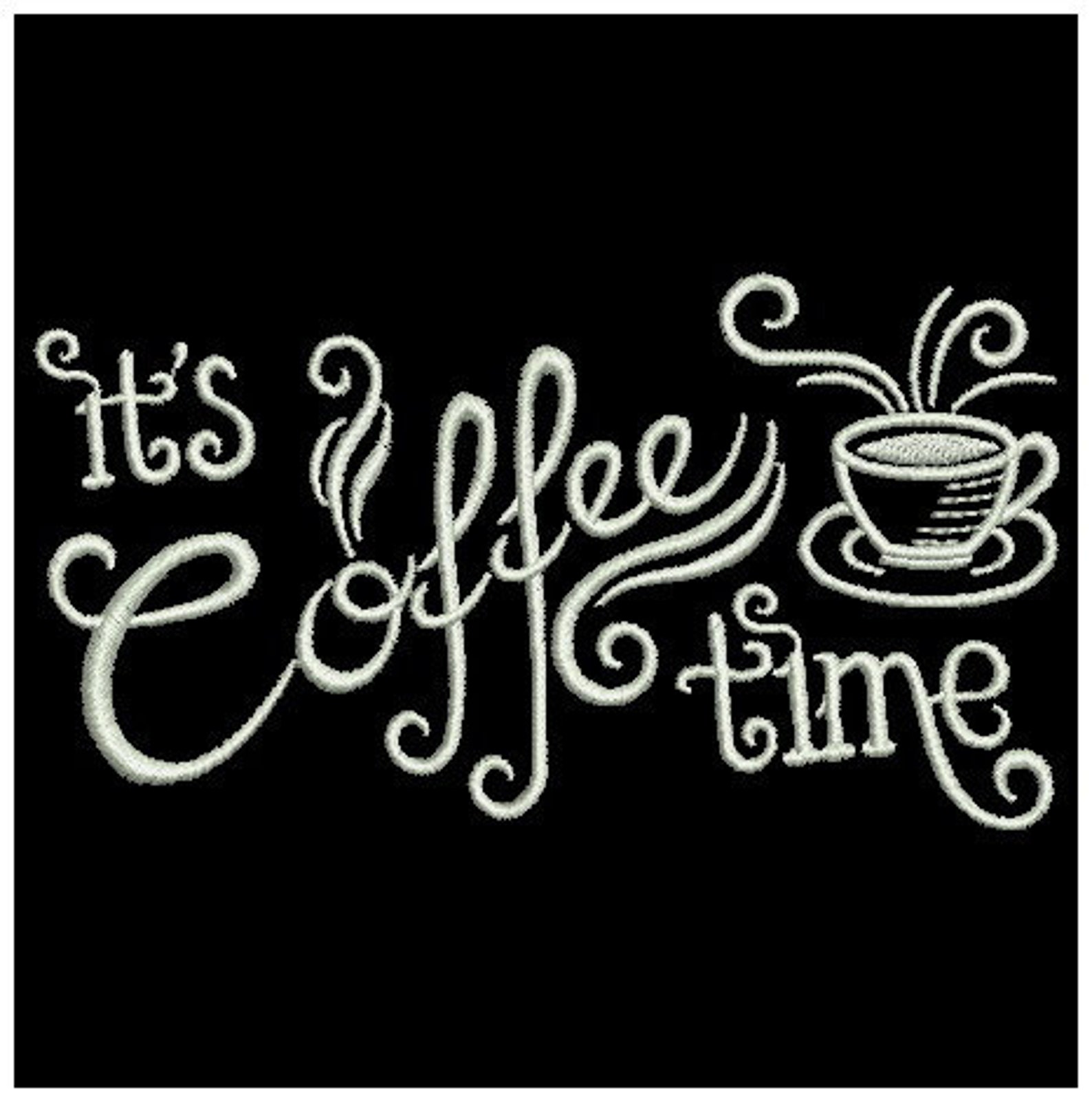 Taste of Coffee Machine Embroidery Designs Pack Instant - Etsy