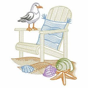 Beach Fun Machine Embroidery Designs Instant Download 4x4 5x5 6x6 Hoop ...