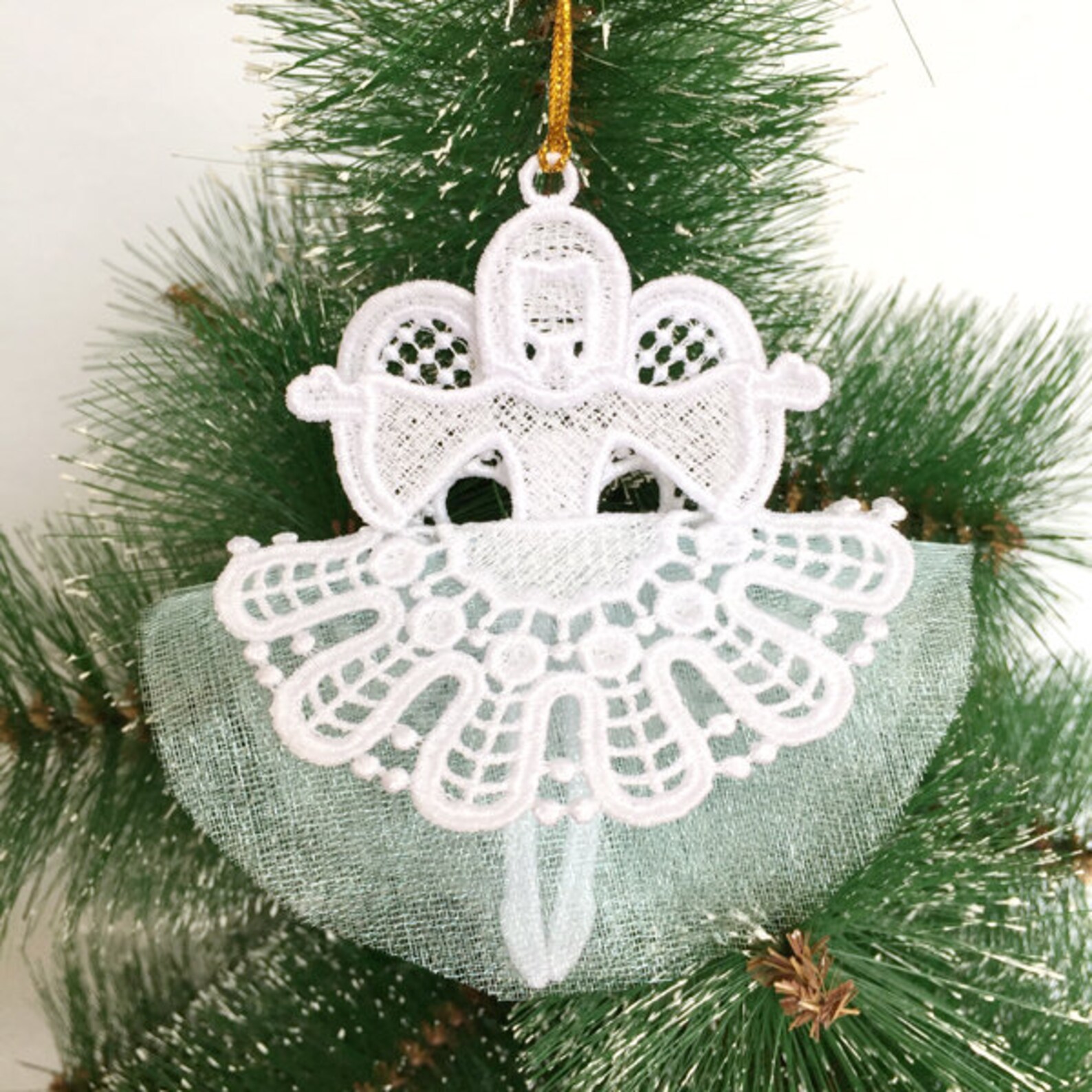 3D FSL Angels Free Standing Lace Machine Embroidery Designs - Etsy