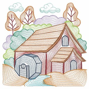 Country Farmhouse Machine Embroidery Designs Instant Download 4x4 5x5 ...
