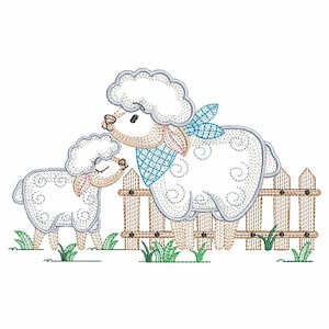 On the Farm Machine Embroidery Designs Pack Instant Download 5x5 6x6 ...
