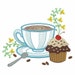 Afternoon Tea Time Machine Embroidery Designs Pack Instant Download 4x4 ...