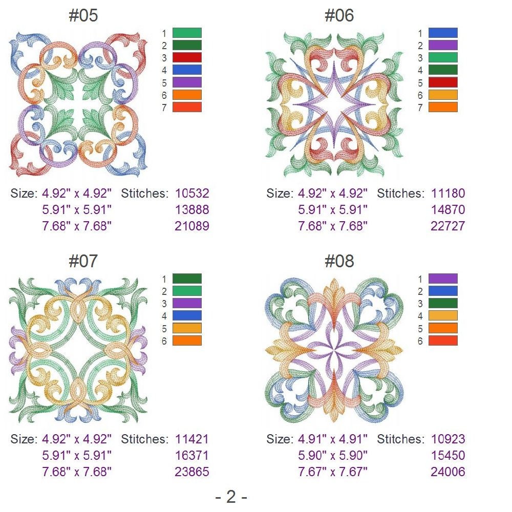 Charming Quilt Blocks Machine Embroidery Designs Pack Instant - Etsy