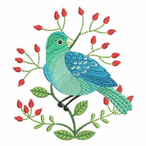 Spring Birds Machine Embroidery Designs Pack Instant Download 4x4 5x5 ...