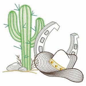 Old West Machine Embroidery Designs Pack Instant Download 4x4 5x5 6x6 ...