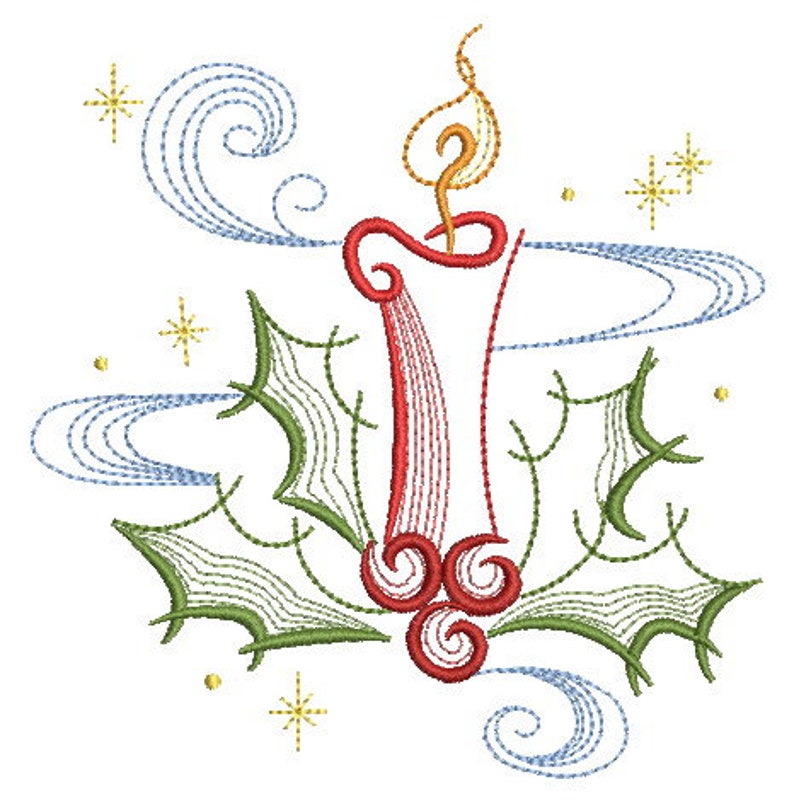 Simple Christmas Ornaments Machine Embroidery Designs Pack - Etsy