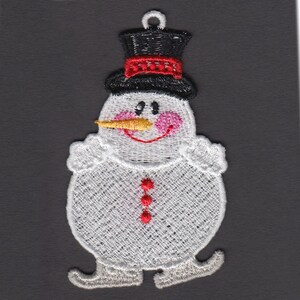 FSL Cuddly Snowmen Free Standing Lace Machine Embroidery Designs ...