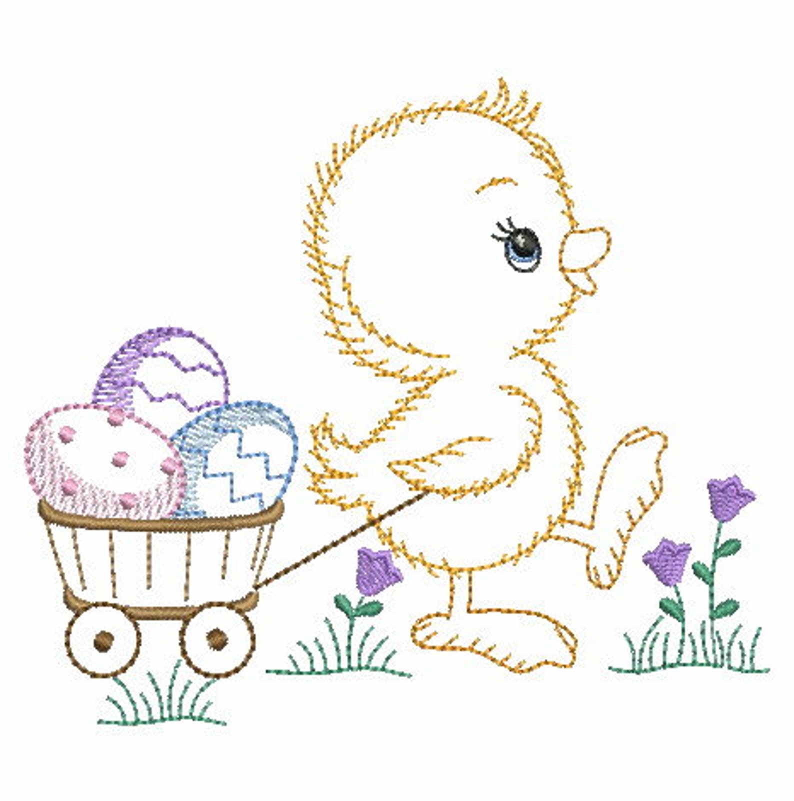 Vintage Easter Machine Embroidery Designs Pack Instant - Etsy