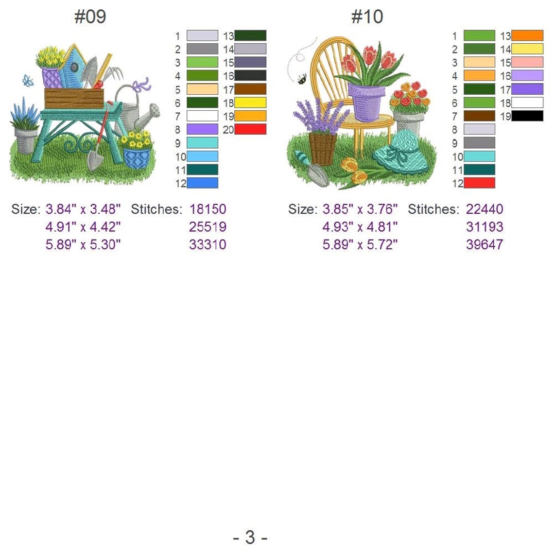 Welcome to My Garden Machine Embroidery Designs Instant - Etsy