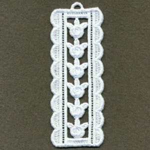 FSL Rose Bookmarks Free Standing Lace Machine Embroidery Designs ...