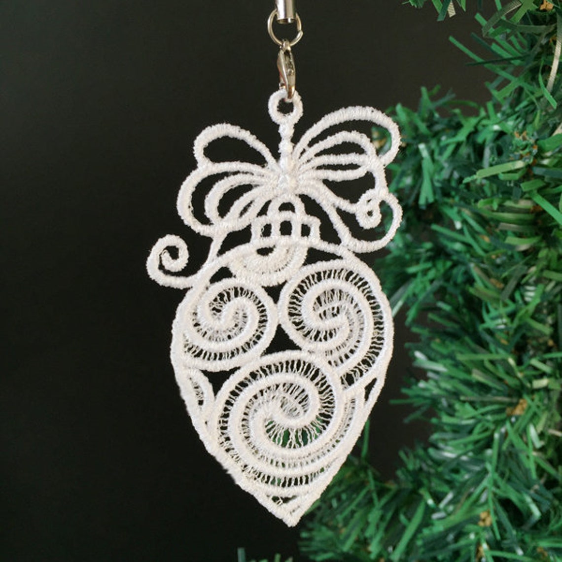 FSL Filigree Christmas Free Standing Lace Christmas Ornament - Etsy