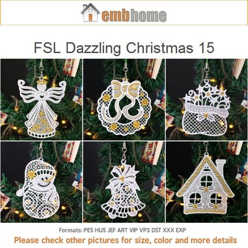 FSL Delicate Bookmarks Free Standing Lace Machine Embroidery - Etsy