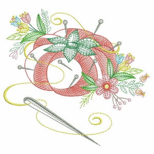 Enchanted Sewing Machine Embroidery Designs Pack Instant Download 5x5 ...