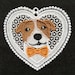 FSL I Love My Dog Free Standing Lace Machine Embroidery Designs Instant ...