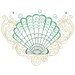 Vintage Seashells Machine Embroidery Designs Instant Download 5x5 6x6 ...