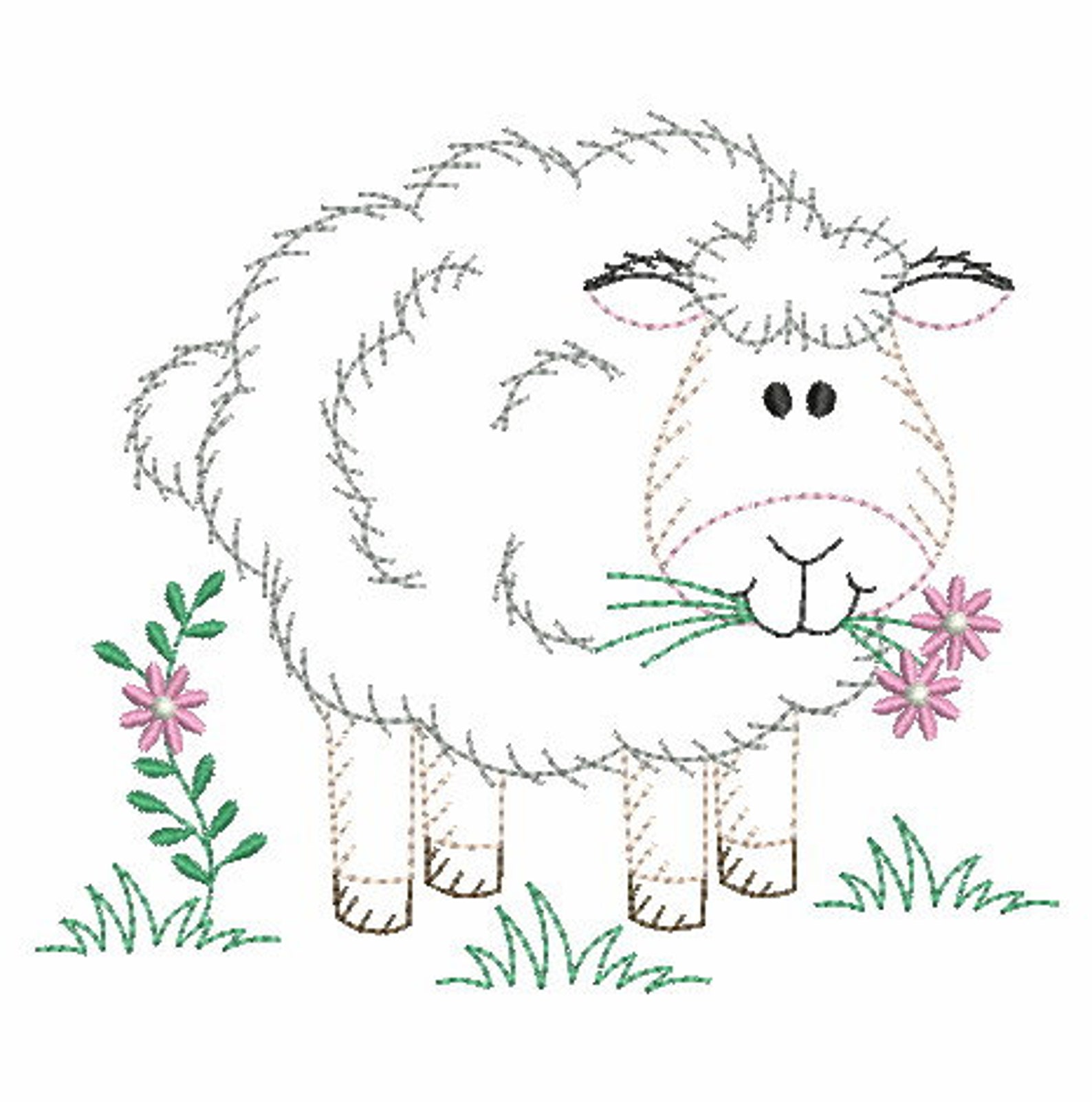 Vintage Farm Life Machine Embroidery Designs Instant Download - Etsy